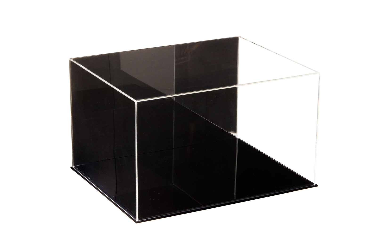 Deluxe Acrylic Book Display Case with Mirror (A025) | eBay