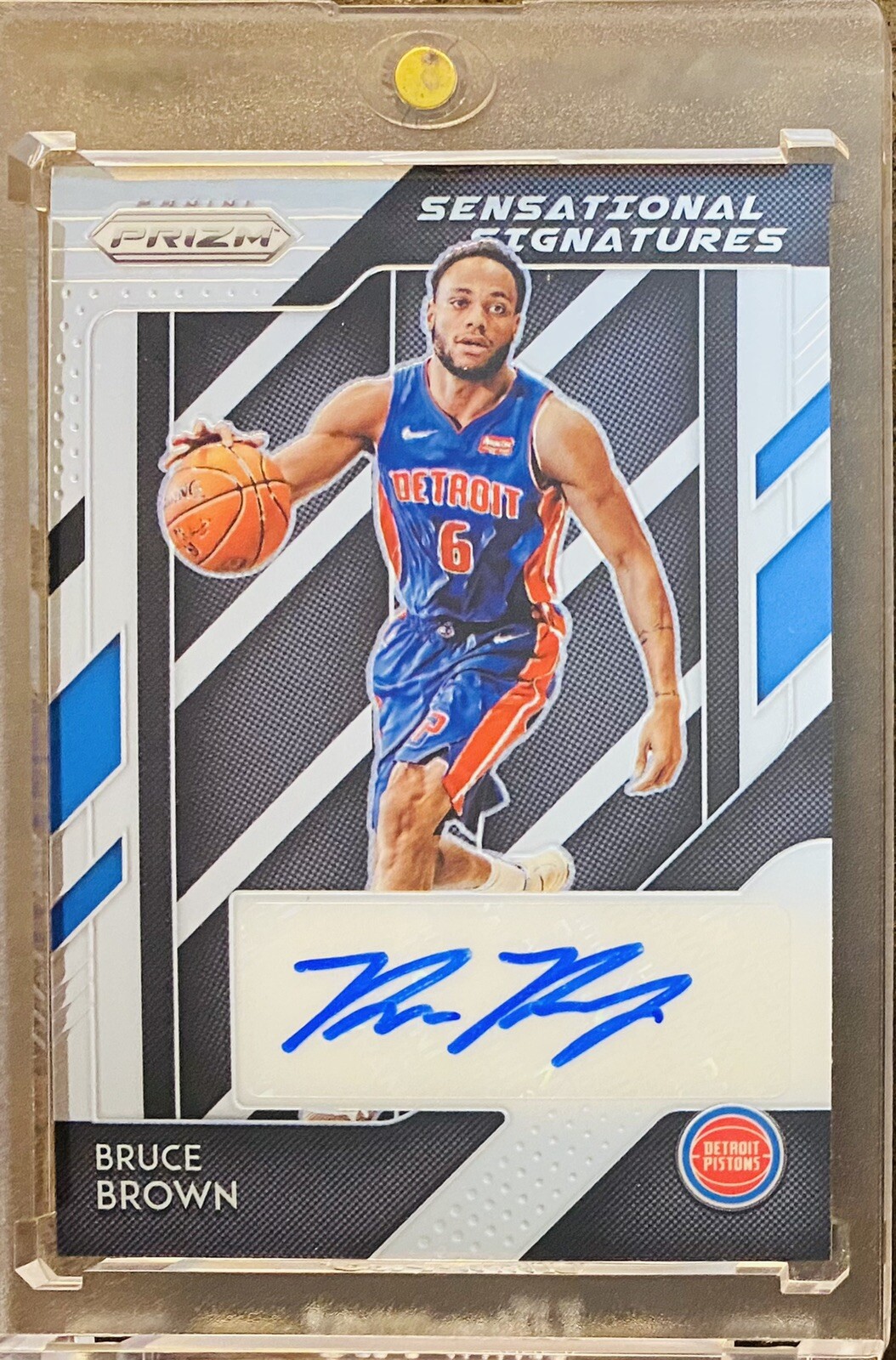 2018-19 Panini Prizm Bruce Brown Sensational Signatures Auto RC #SS-BRN ...