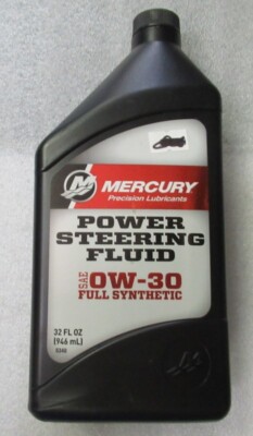 B16 Mercury 92-858077K01 Power Steering Fluid 0W-30 OEM New Factory ...