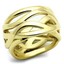 Stainless Steel Weave Celtic Wide Band Modern Unique Eternity Gold EP ...