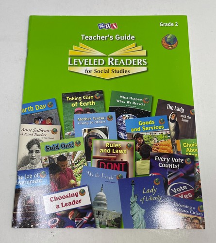 SRA LEVELED READERS FOR SOCIAL STUDIES - Teacher's Guide - Grade 2 | eBay