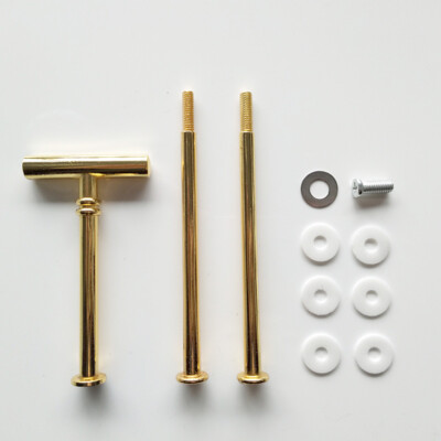 2 /3 Tier Cake Stand Fruit Plate Display T-shaped Rack Holder Handle ...