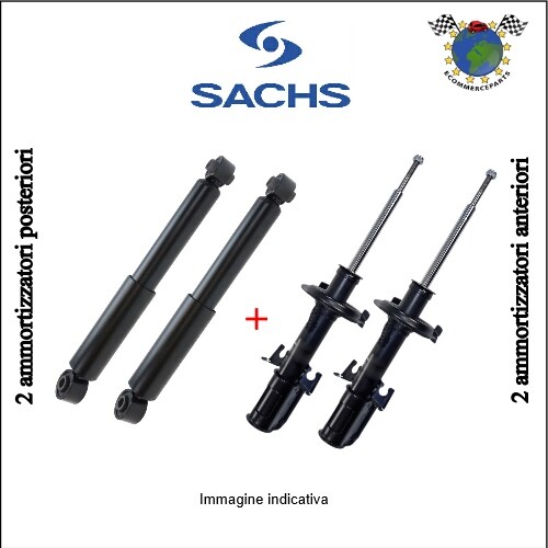 Kit ammortizzatori ant+post Sachs per BMW 4 F36 440 435 430 428 420 bbv ...