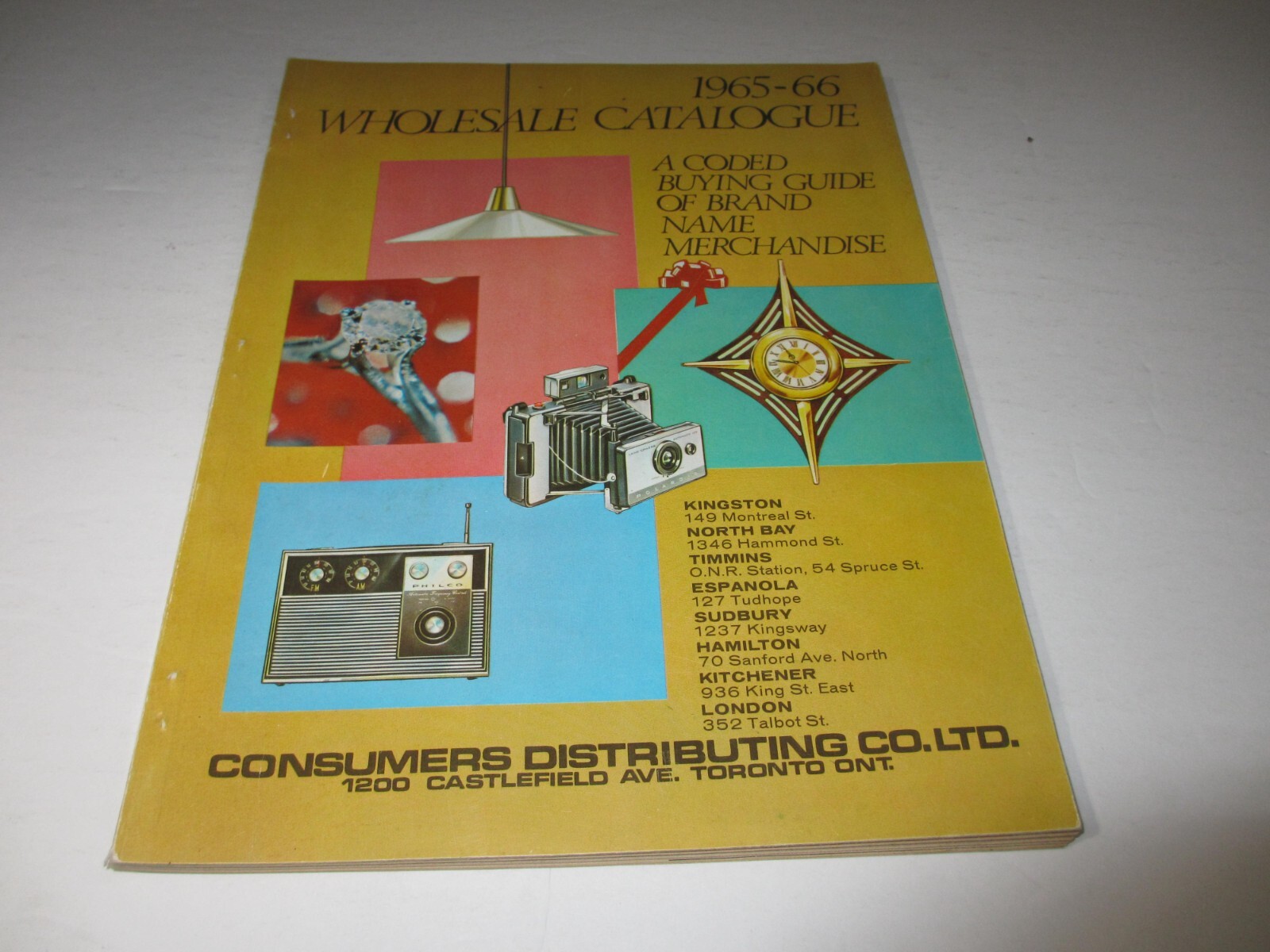 CONSUMERS DISTRIBUTING catalog catalogue 1965-1966 Jewelry TOOLS Barbie ...