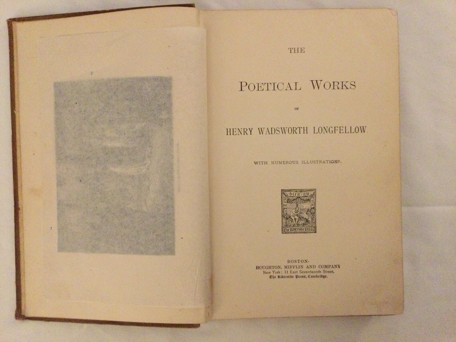 "LONGFELLOW" THE POETICAL WORKS - ANTIQUE - 1890 | eBay