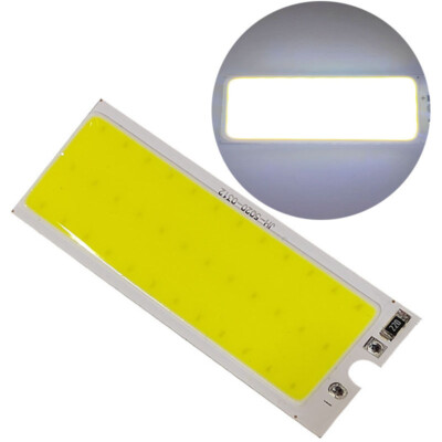 4PCS 3W White 6500K Strip Lamp DC 12V LED Panel Light COB Chip 50*20mm ...