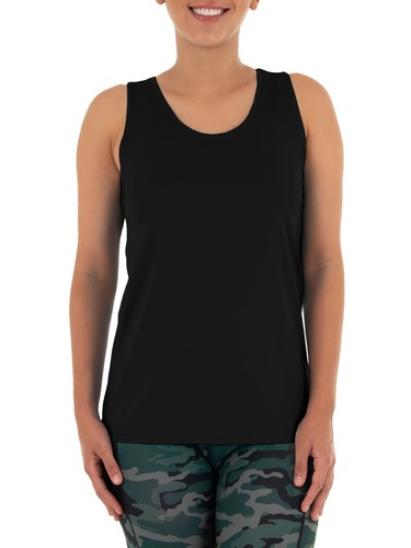 Black Racerback Tank Core Active Women Sz XL 16-18 Moisture Wicking ...