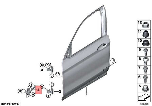 Original BMW 51217390686 - Door Brake Front for sale online | eBay