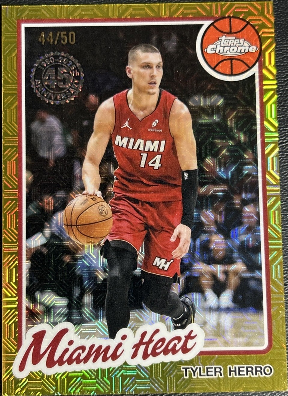 2025-26 Topps - Flagship Real One Relics Tyler Herro #FRO-THE Gold ...