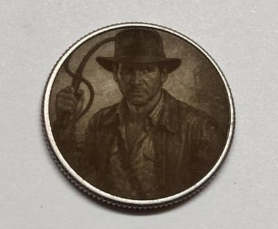 HOBO Nickel Love Token Engraved Coin Raiders Of The Lost Ark Indiana ...