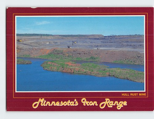 Postcard Hull Rust Mine Minnesotas Iron Range Hibbing Minnesota USA | eBay