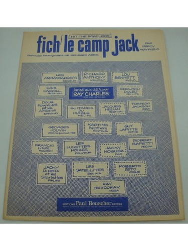 PERCY MAYFIELD fich' le camp jack - hit the road jack ABER - RAY ...