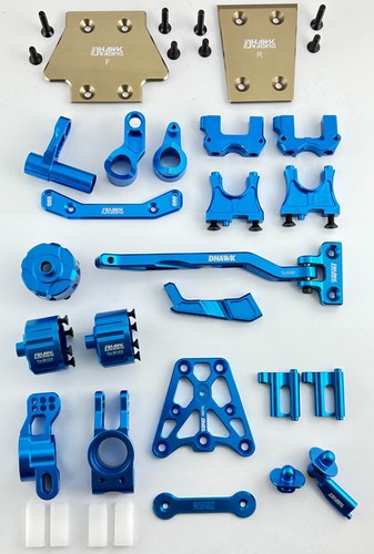 Dhawk CNC Aluminum Conversion Parts Blue For Team Associated RC8B4 /T4 ...