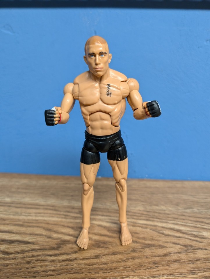 UFC Figure Lot | Wanderlei Silva Georges St Pierre Brock Lesnar | Jakks ...