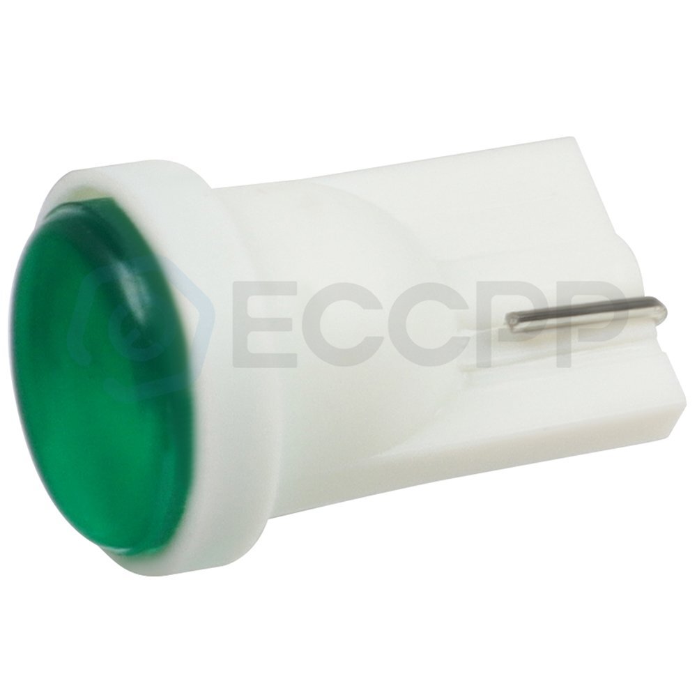 20x T10 Green COB LED Bulbs Instrument Panel Light Twist Lock Socket ...