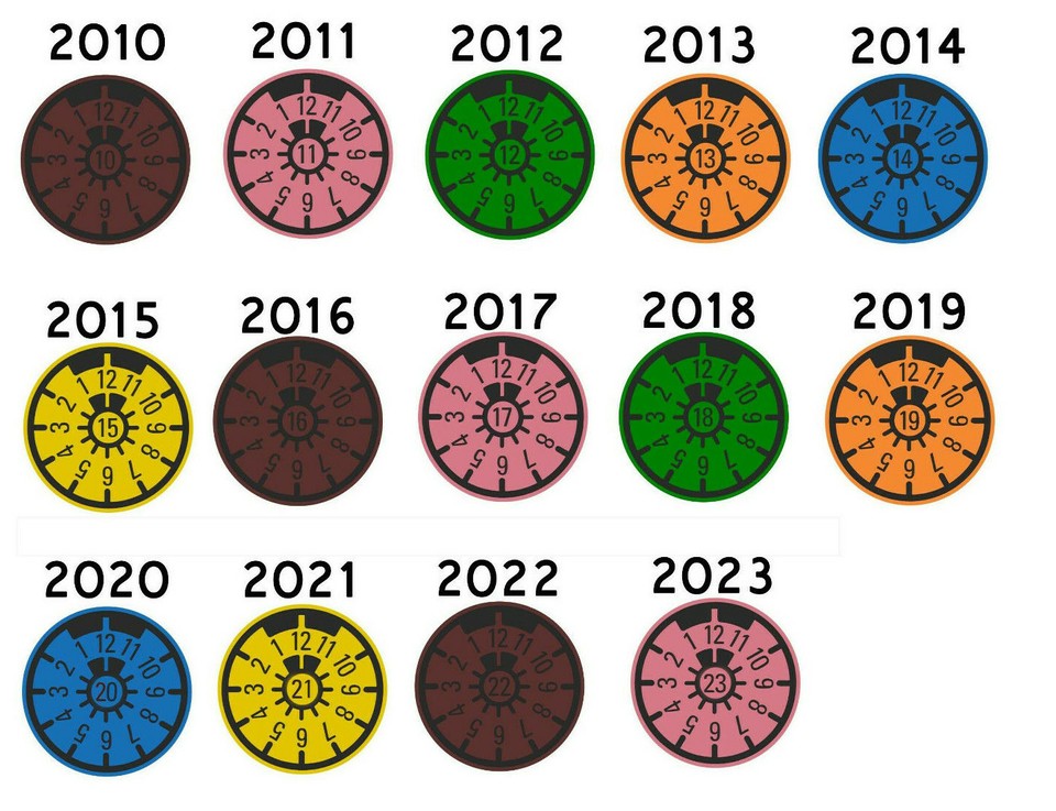 GERMAN LICENSE PLATE LAND SEAL STICKERS + TUV DECALS VINYL NUMBER CAR ...