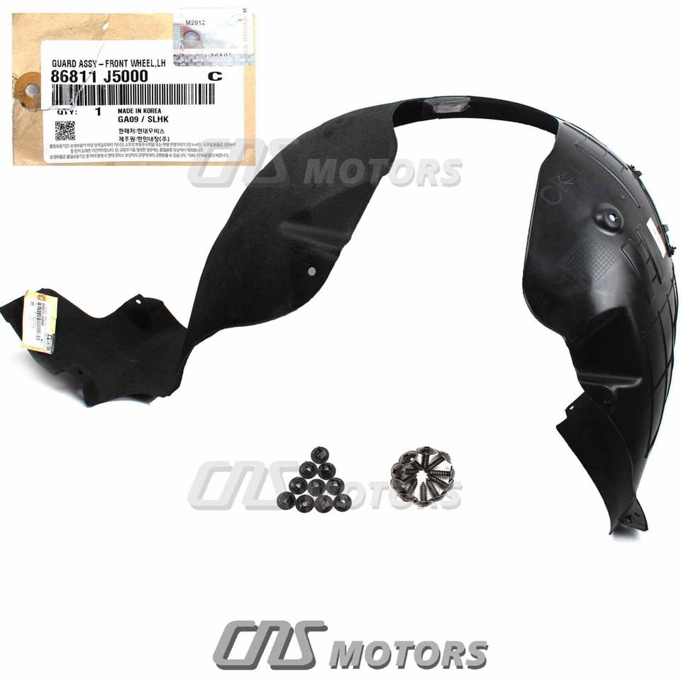 ⭐GENUINE⭐ Fender Liner FRONT LEFT DRIVER for 2018-2023 Kia Stinger ...