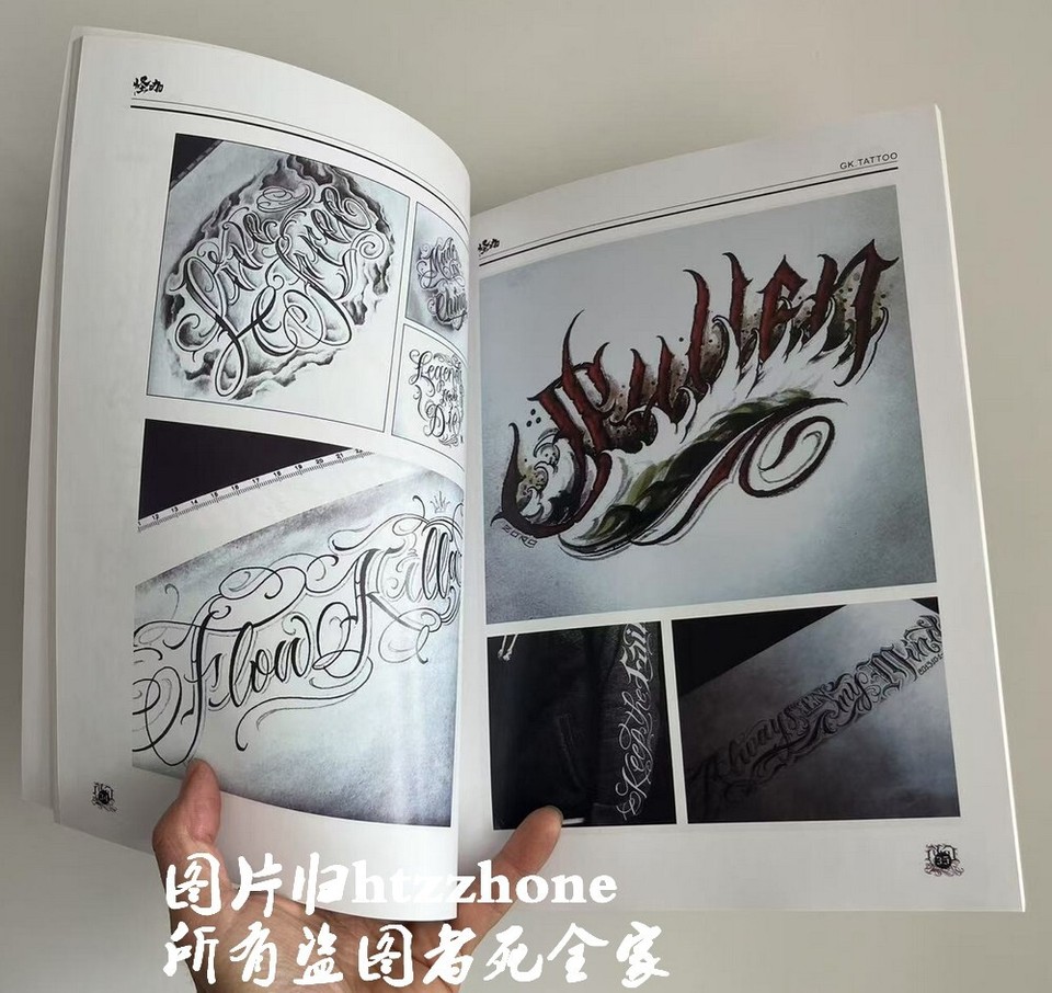Chicano Calligraphy Font Lettering Tattoo Book Writing Design Pattern ...