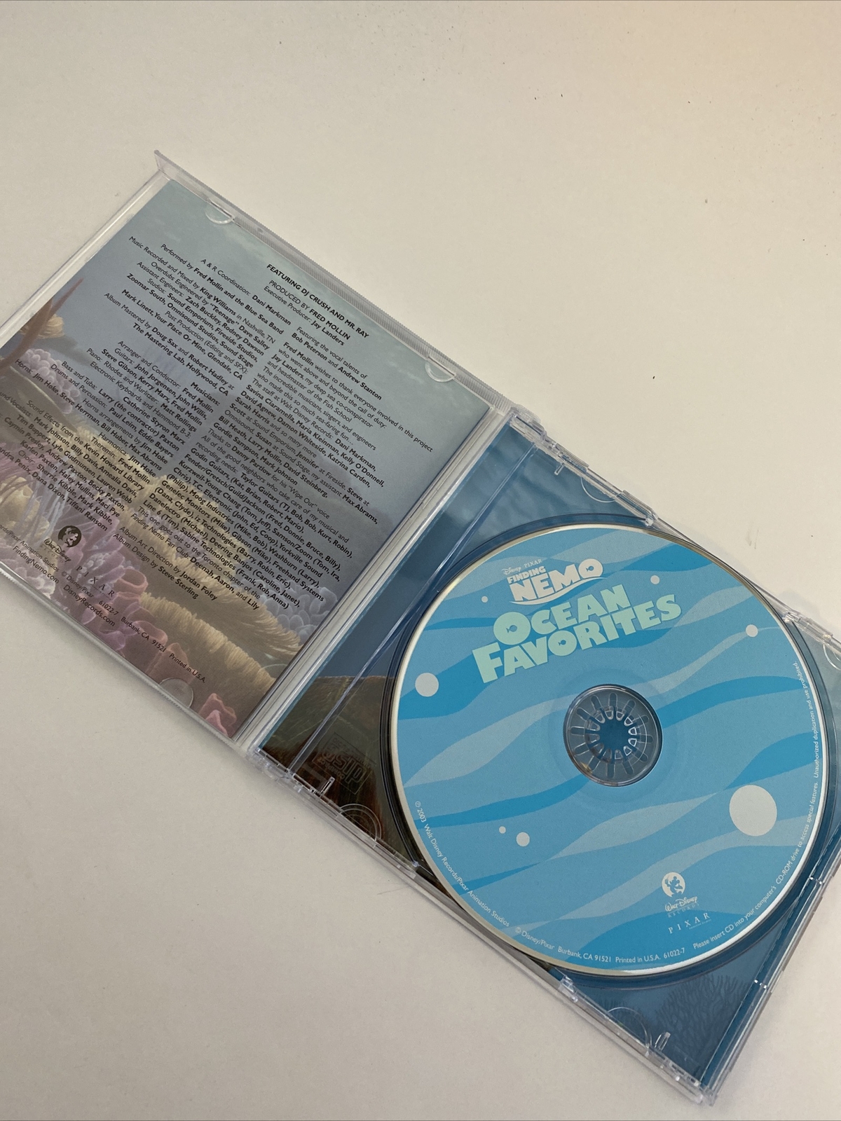 Finding Nemo: Ocean Favorites by Disney (CD, Oct-2003, Disney ...