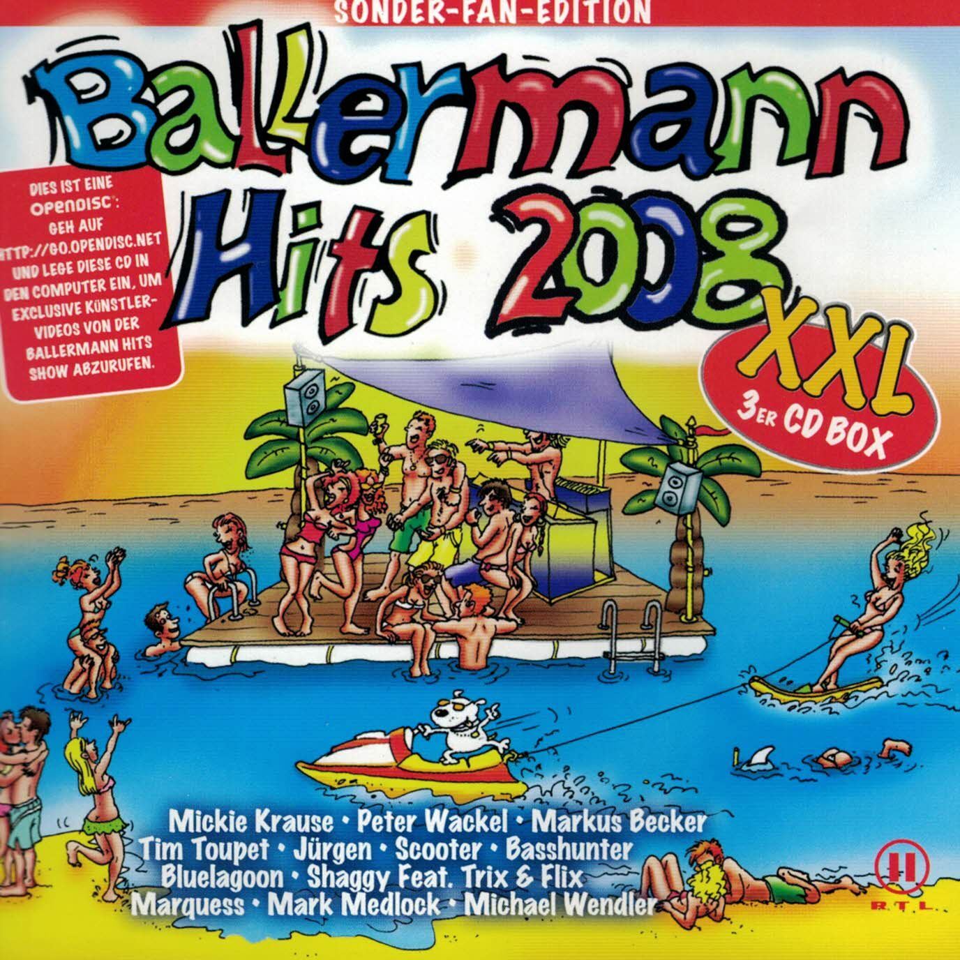 Ballermann Hits 2008 ( XXL 3er CD Box) [Audio CD] Various | eBay