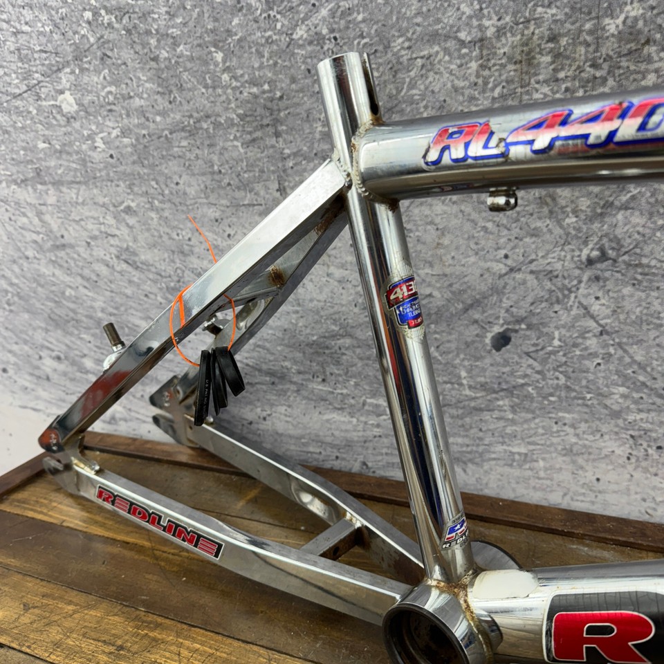 Redline RL440 Squareback BMX Frame RL 440 Square Back 20 in CRMO Old ...