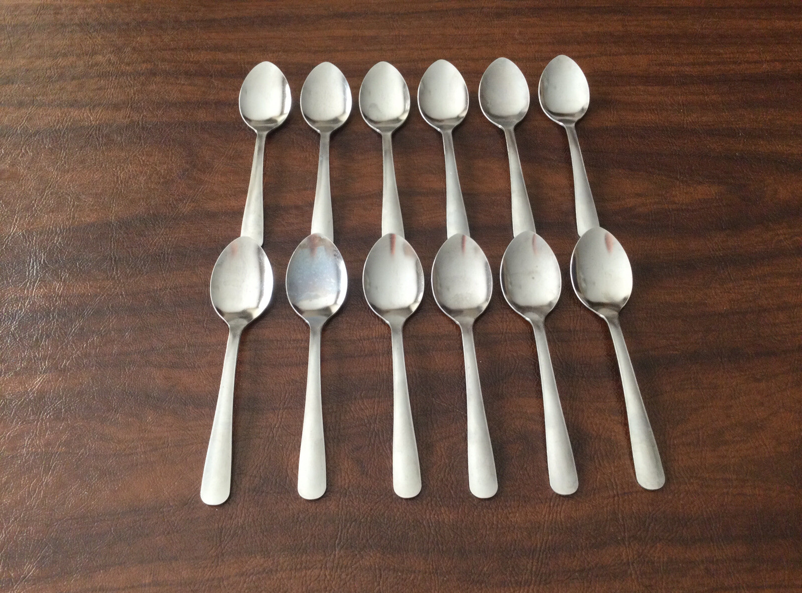 Lot of 12 Delco Demitasse/Expresso Spoons 4 5/8”, Pattern DEO8 ...