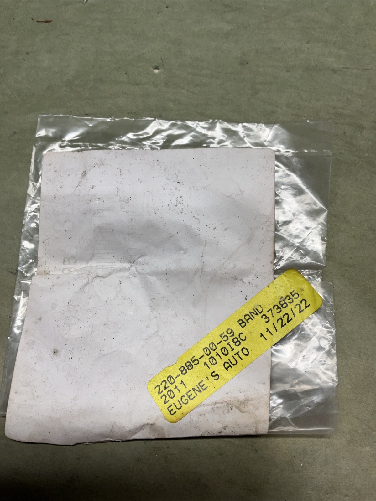 Mercedes-Benz 2208850059 Genuine OEM Tow Eye Cap Strap for sale online ...