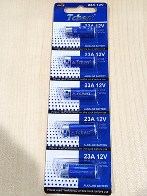 5 x Tcbest 23A A23 12v Alkaline Battery MN21 MN23 L1028 23A 23GA EXP ...