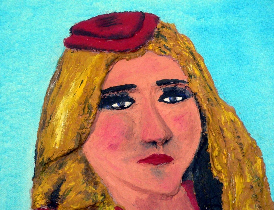 Newlyn Artist Richard Tindale d.2025 Signed 3D Oil & Papier Mache Naive ...