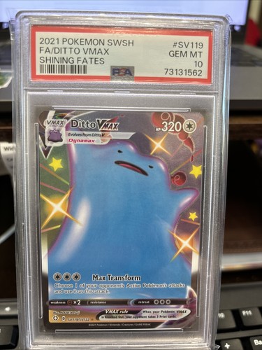 AGS 10 Ditto VMAX SV119/122 Shining Fates 2021 Shiny POKEMON | eBay