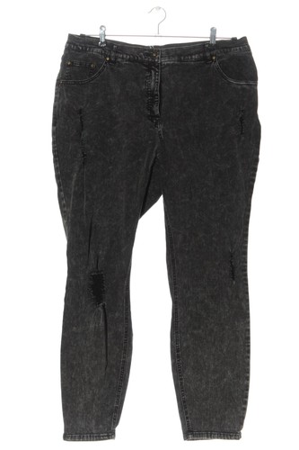 STUDIO UNTOLD Slim Jeans Damen Jeans Gr. DE 50 hellgrau Casual-Look ...