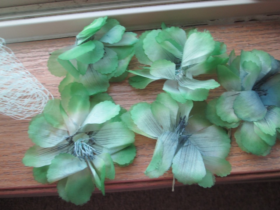 Vintage Women's Ring/Fascinator Hat Supplies w/Flowers | eBay