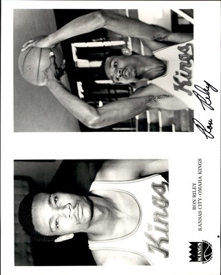 Ron Riley Signed Team Issued Press 8x10 Photo Kansas City-Omaha Kings ...