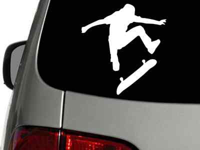SKATEBOARD SKATE Vinyl Decal Car Window Wall Sticker CHOOSE SIZE COLOR ...