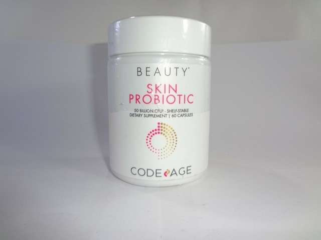 Codeage Skin Probiotic 50 Billion CFU Dietary Supplement - 60 Capsules ...