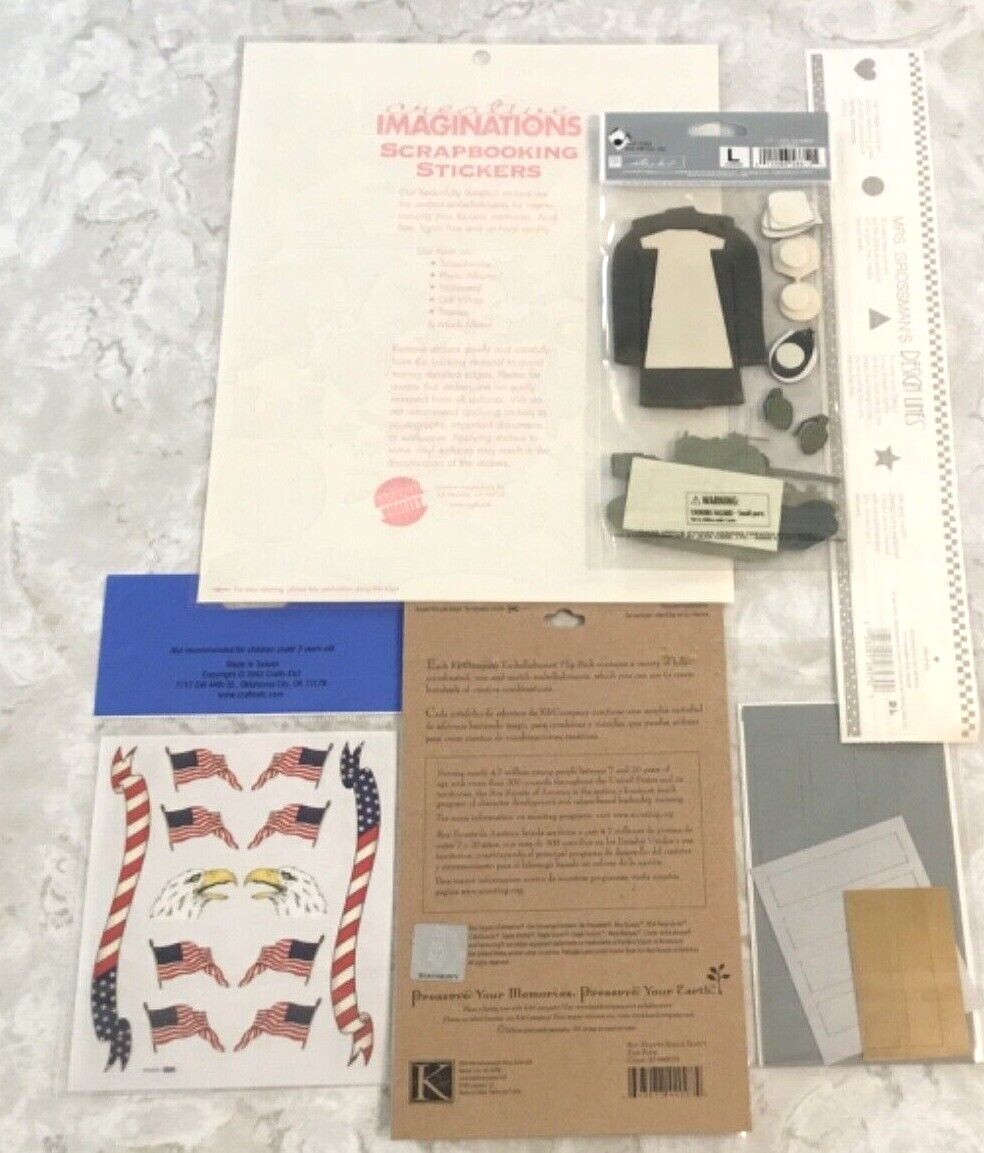 Boy Scouts America Embellishment Flip Pack + Other Army Uniform Jr ...