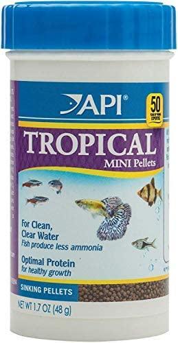 API Nutrition Tropical Mini Pellets 51g Aquarium Fish Food for sale ...