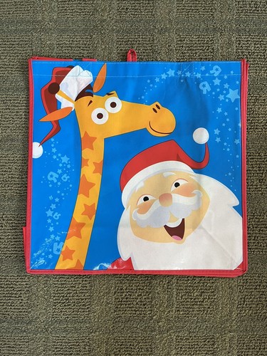 New Toys R Us Geoffrey Giraffe Santa Reusable Tote Gift Grocery Bag no ...