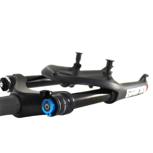 SPINNER GRIND 20" Suspension Fork 50 mm 1 1/8" Remote Lockout,Matte BK ...