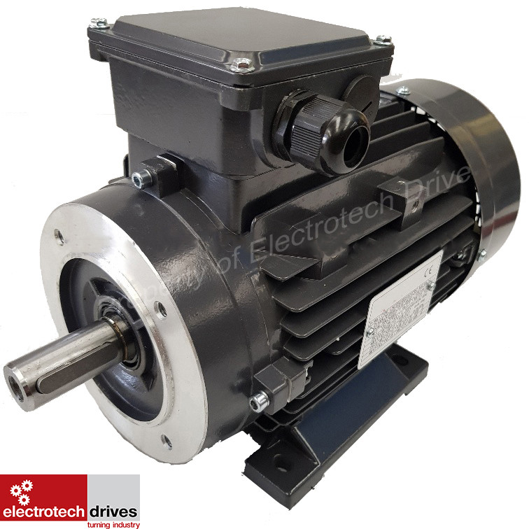 1.1KW 1.5 HP Three (3) Phase Electric Motor 1400 RPM 4 Pole IE2 ...