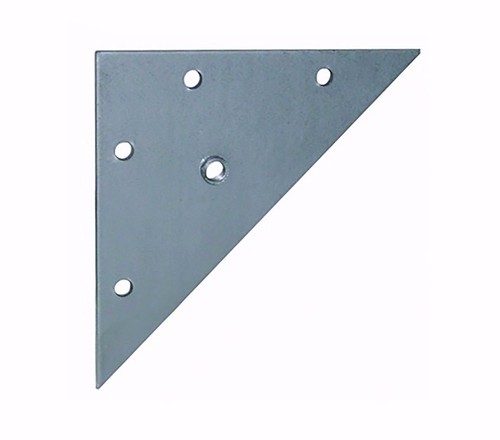 Triangular Table Mounting Plates M8 Fixing Hole - Galvanised Steel ...