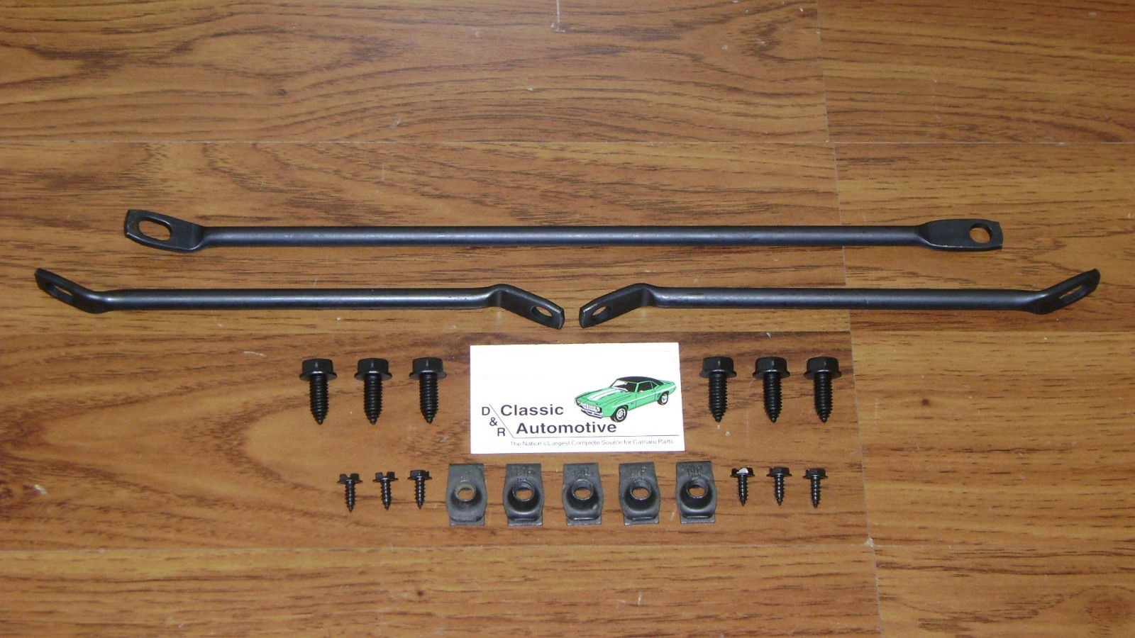 Front Spoiler Brackets and Hardware 20pc Kit 67 68 Camaro Firebird ...