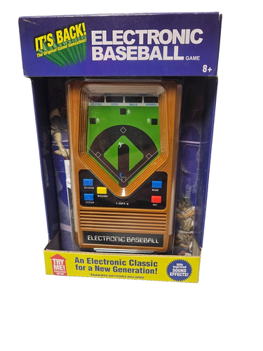 2016 MATTEL Electronic Baseball Handheld Travel Game Works Great | eBay