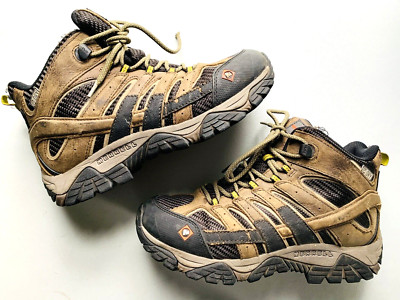 Merrell Select Dry Grip Trail Work Hike Boot Men 8.5 Brown Waterproof # ...