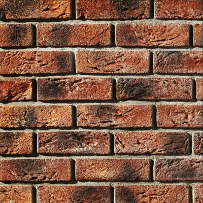 SAMPLE - COUNTRY RED 676 - Thin Exterior Brick Slips, Brick Cladding ...