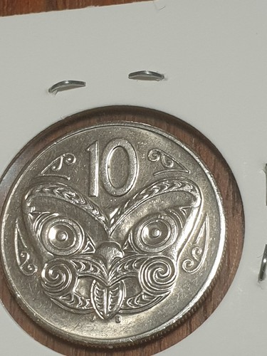 New Zealand 10 Cents 1987 Elizabeth II Māori Koruru Coin | eBay
