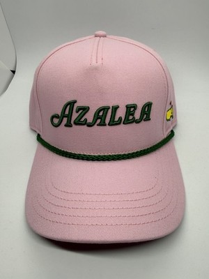 2025 Masters Pink Azalea Hat in Raised Green, Green Rope. RARE. NWT. | eBay