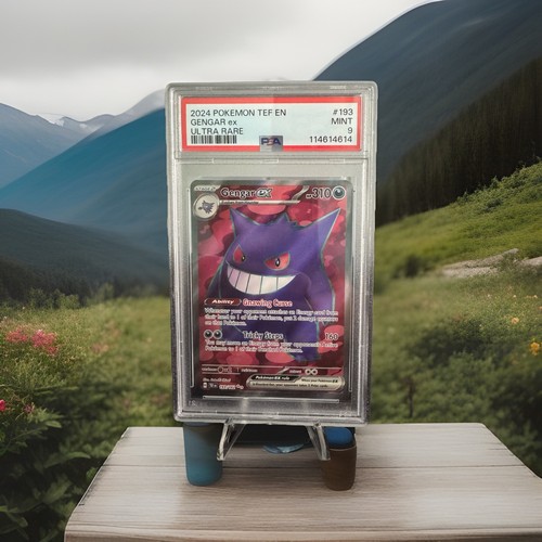 Pokemon TCG Gengar EX 193/162 Temporal Forces Full Art Ultra Rare PSA 9 ...