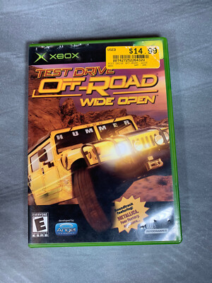 Test Drive Off-Road: Wide Open (Microsoft Xbox, 2001) CIB 742725226432 ...