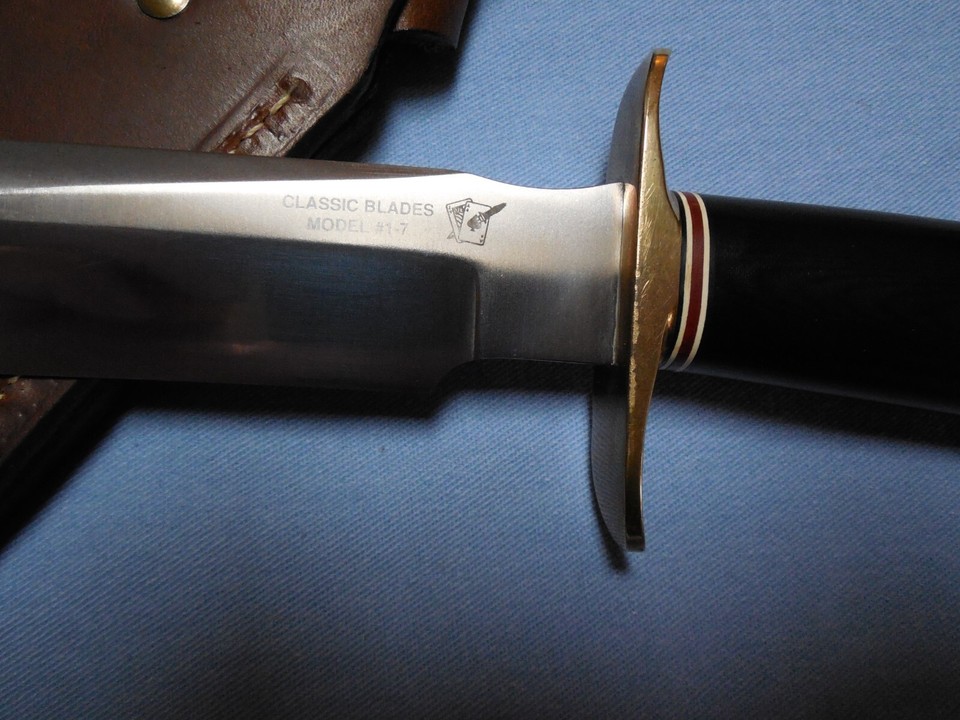 Blackjack Classic 1-7 Black Micarta Knife - Effingham | eBay